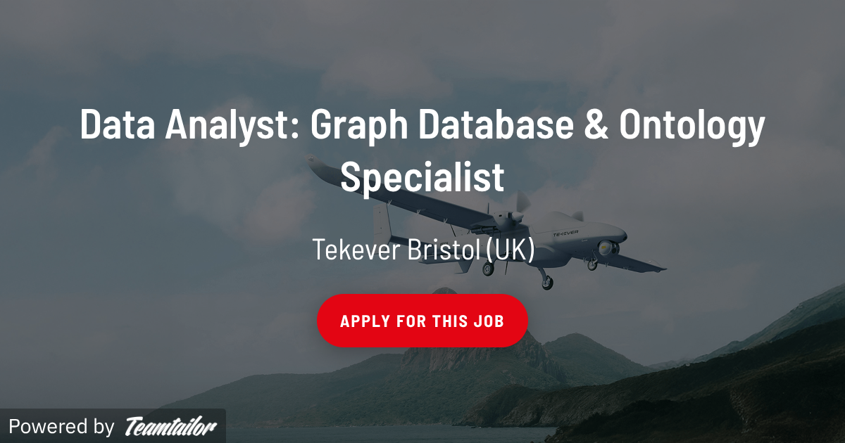 Data Analyst: Graph Database & Ontology Specialist - Tekever