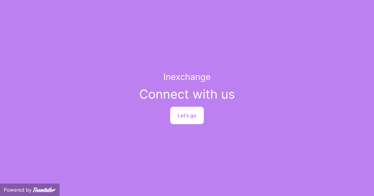 Inexchange – Connect