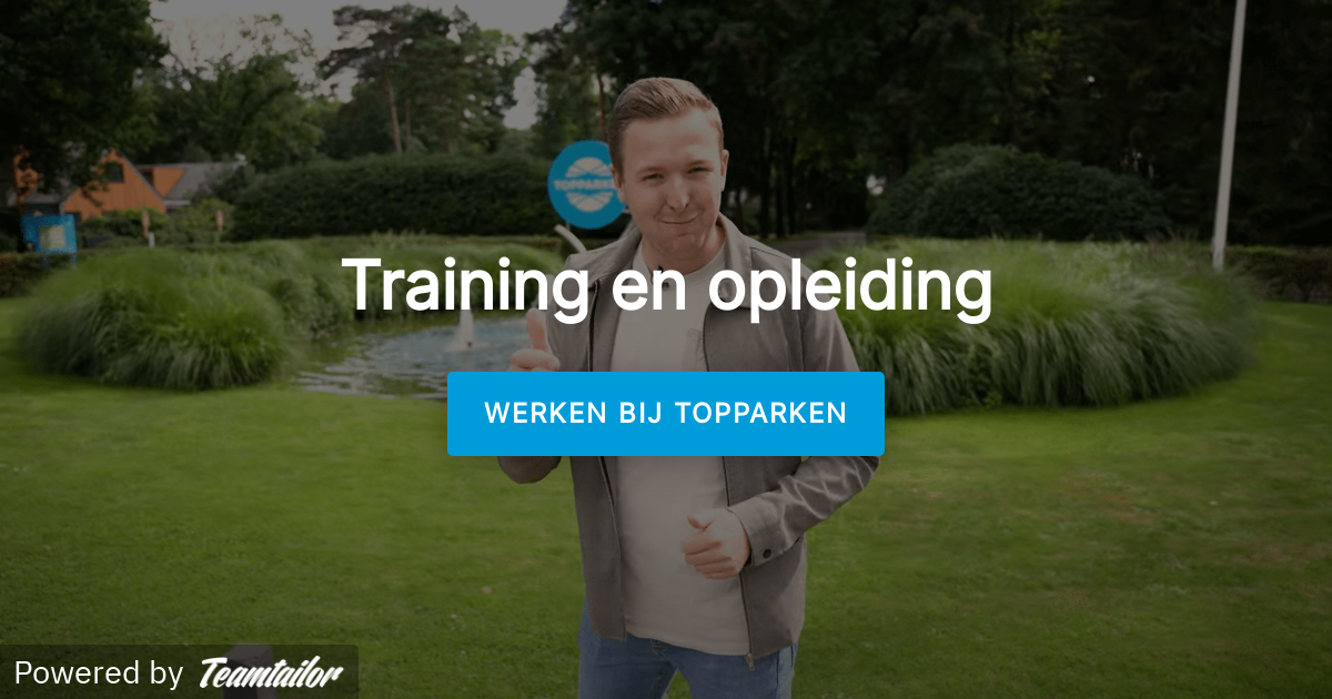 Training en opleiding - TopParken
