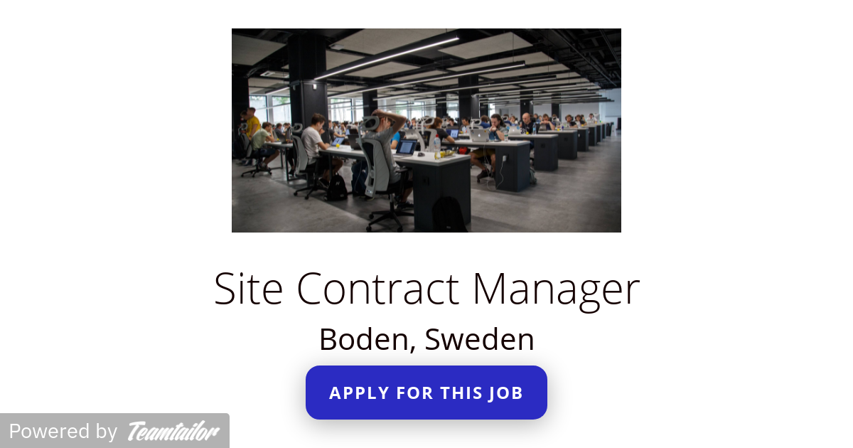Site Contract Manager - CO-WORKER TECHNOLOGY
