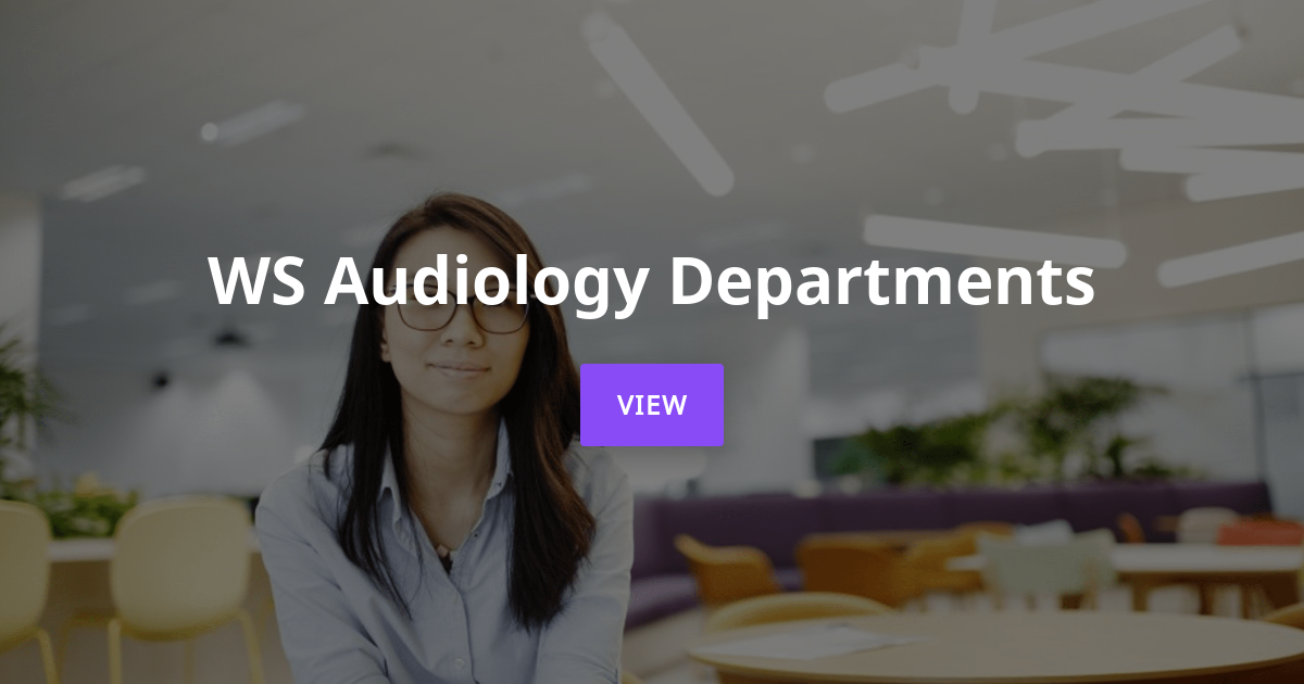 Departments - WS Audiology APAC