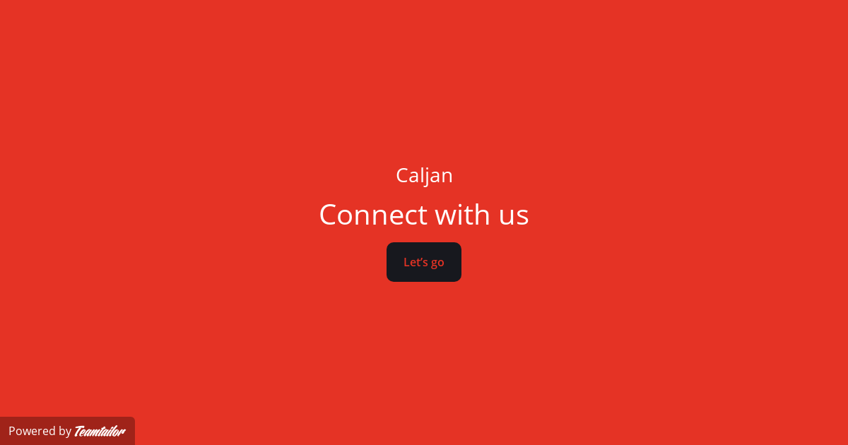 Caljan – Connect