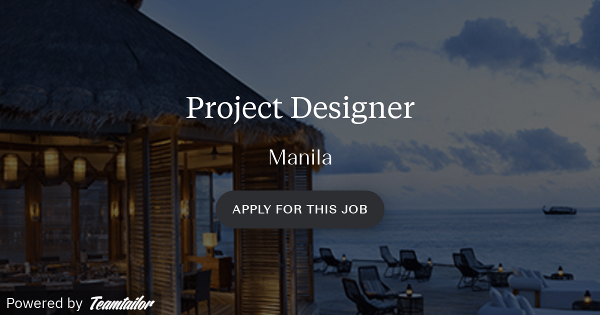 Project Designer - Hirsch Bedner Associates