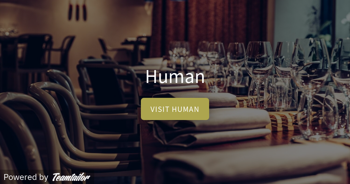 Human - Jens & Andreas Restauranger
