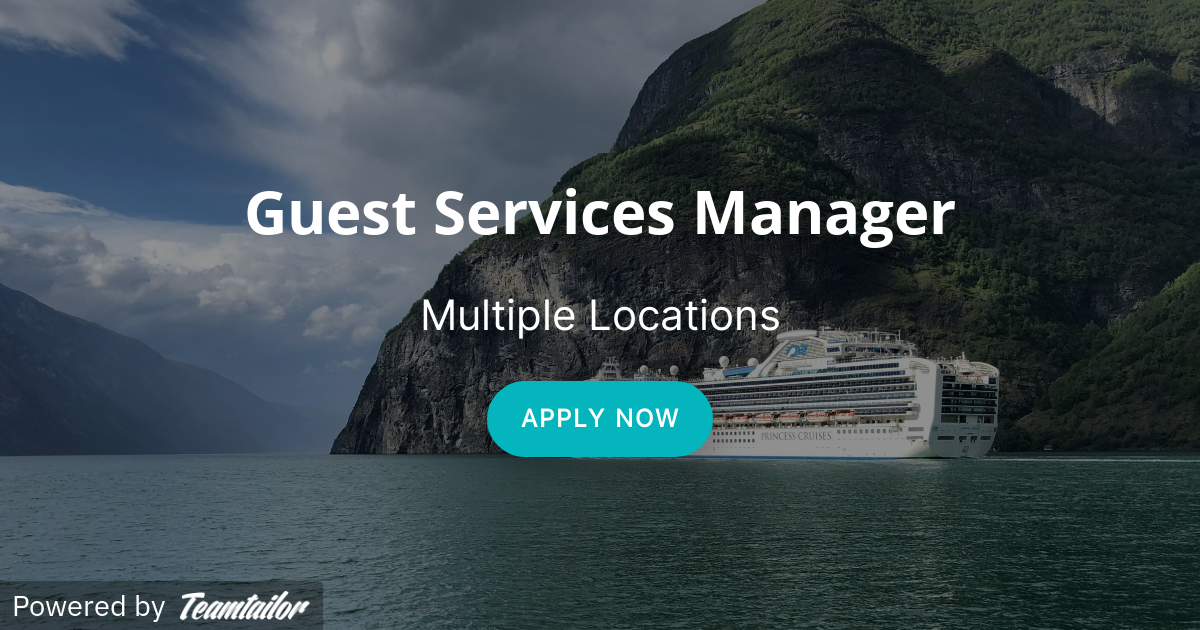 Guest Services Manager - Cruise Academy