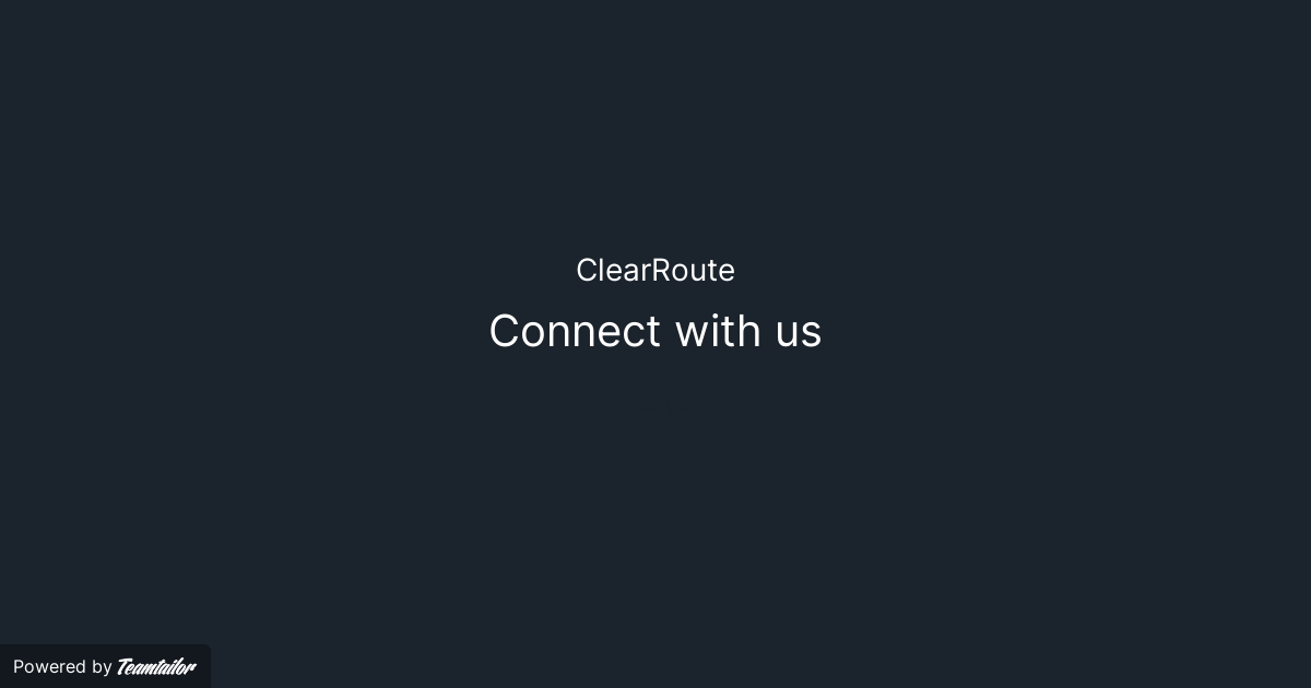 ClearRoute – Connect