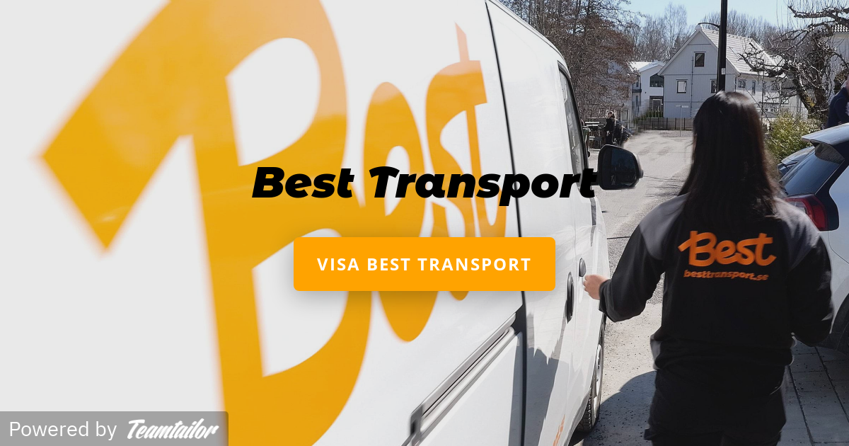 Jobba på Best Transport - Best Transport