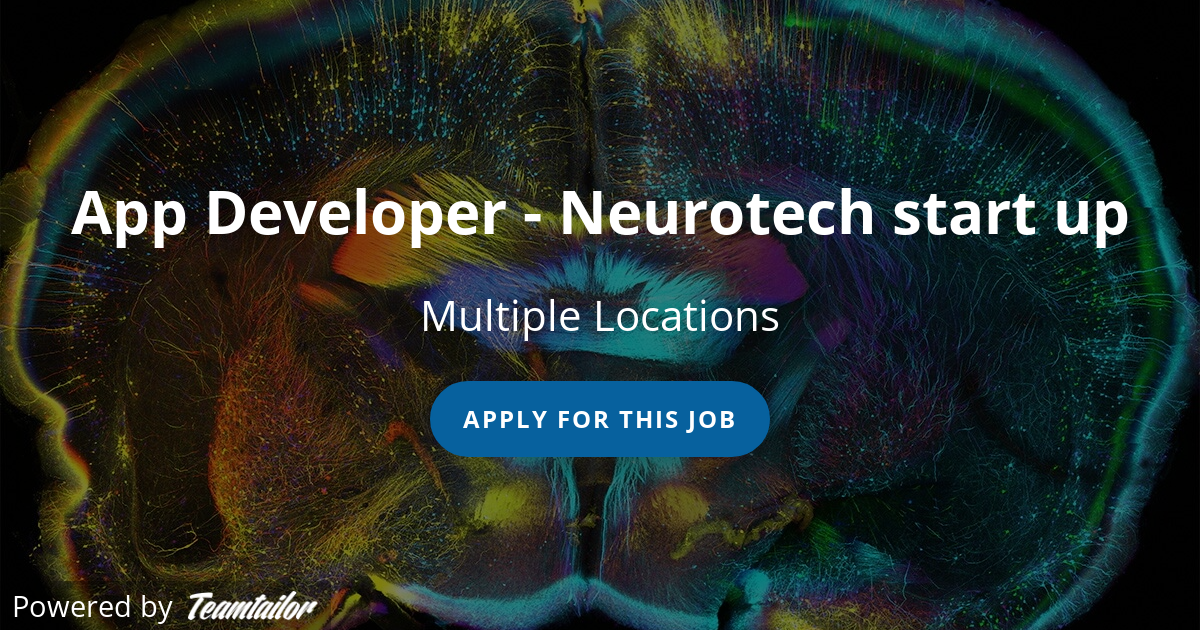 App Developer - Neurotech start up - Flow Neuroscience