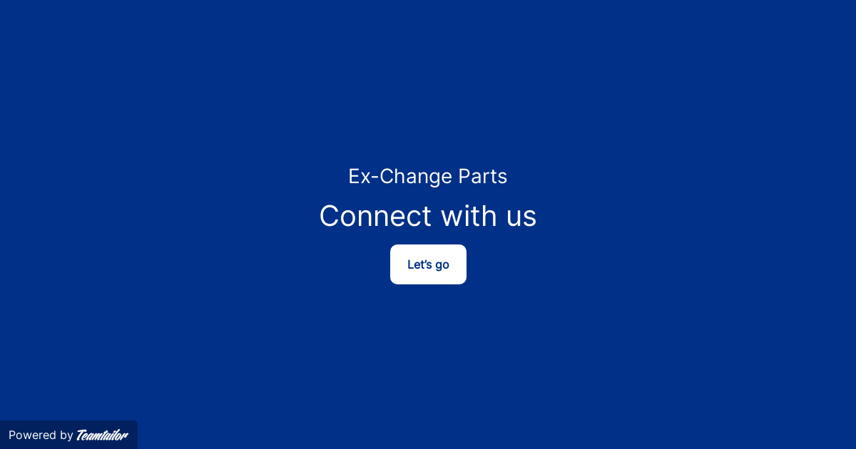 Ex-Change Parts – Connect