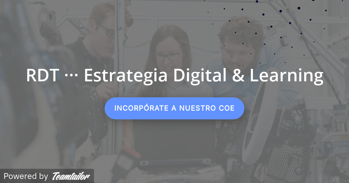 CoE Estrategia Digital & Learning - RDT
