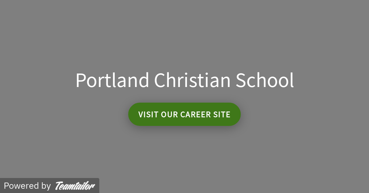 Portland Christian School Westport Campus - Thrive