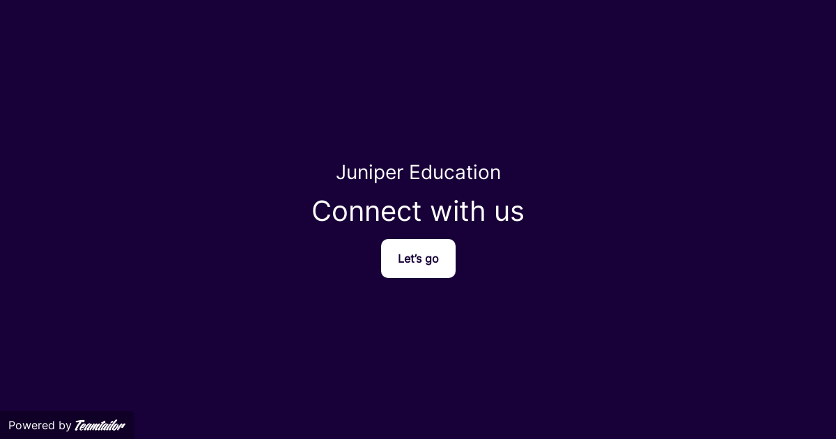 Juniper Education – Connect