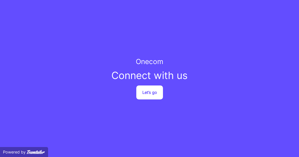 Onecom – Connect