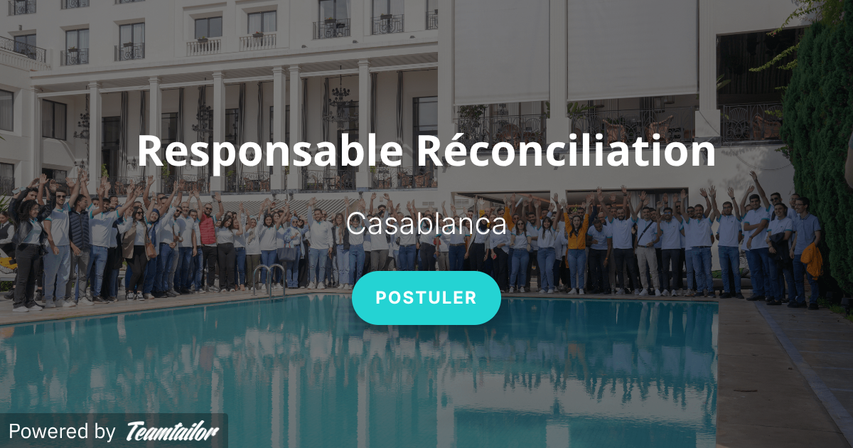 Responsable Réconciliation - Cash Plus