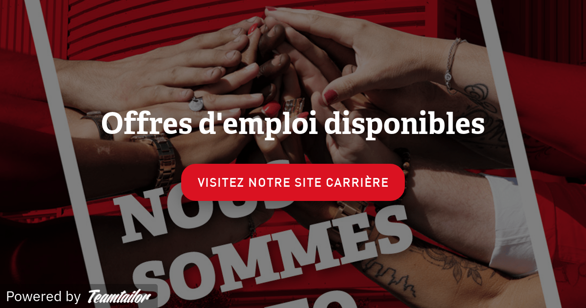 Offres d'emploi disponibles - Groupe Berto