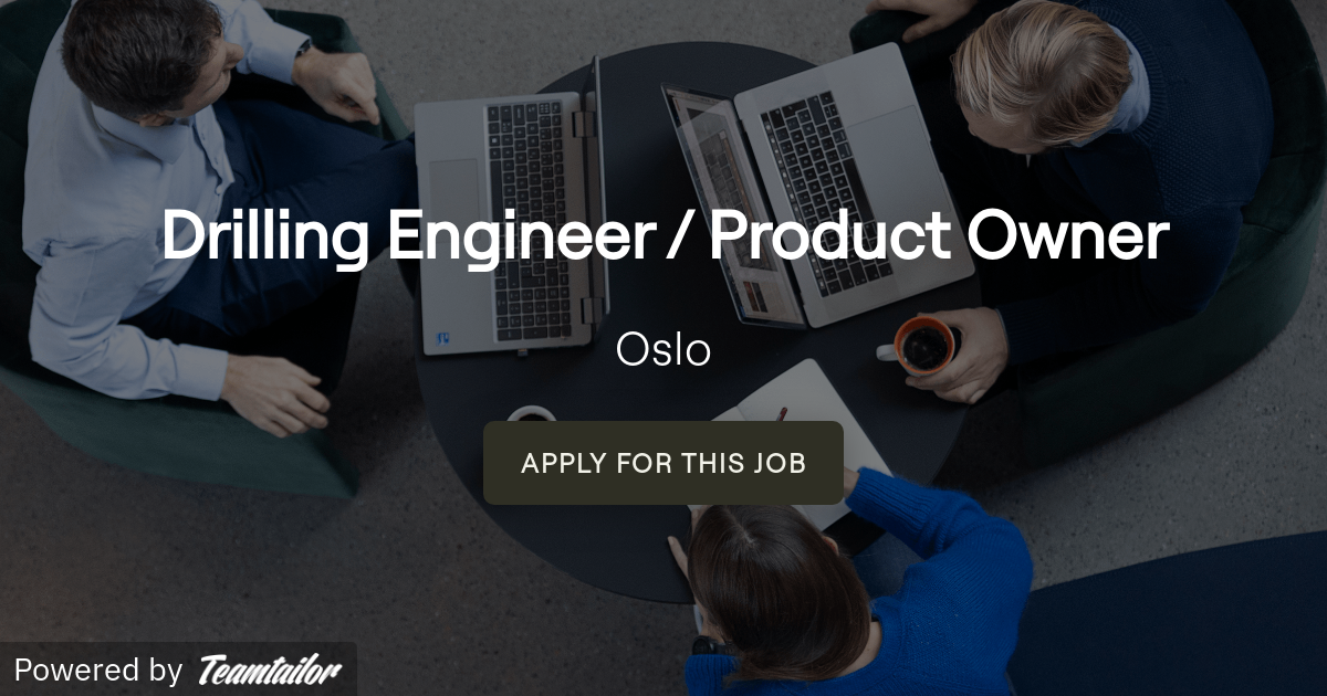 Drilling Engineer / Product Owner - Oliasoft AS