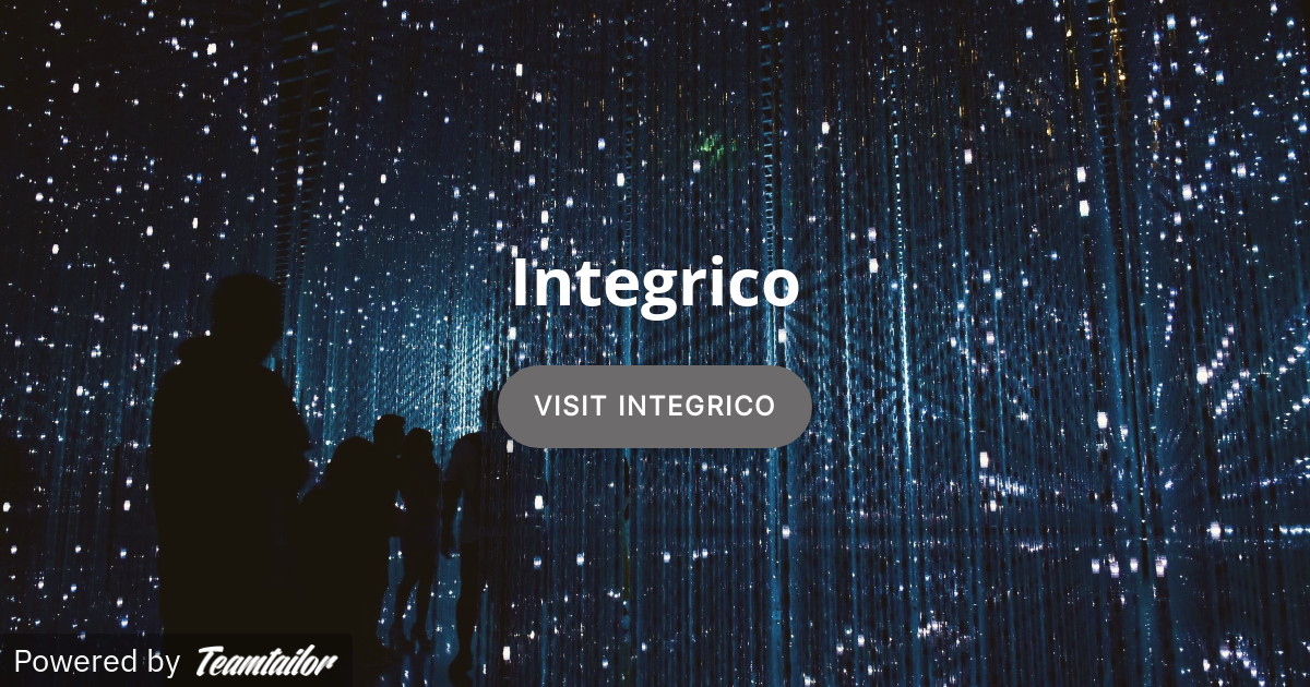 Join the team - Integrico