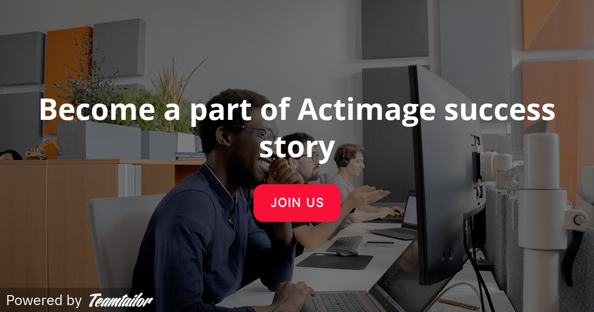 Job offers - Actimage