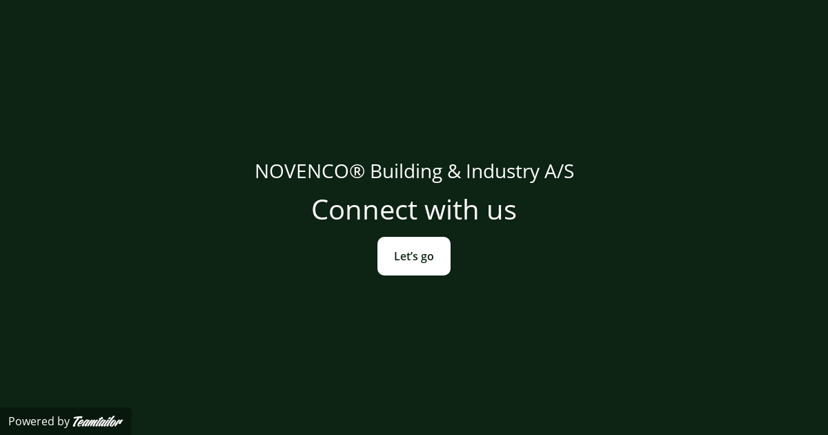 NOVENCO® Building & Industry A/S – Connect