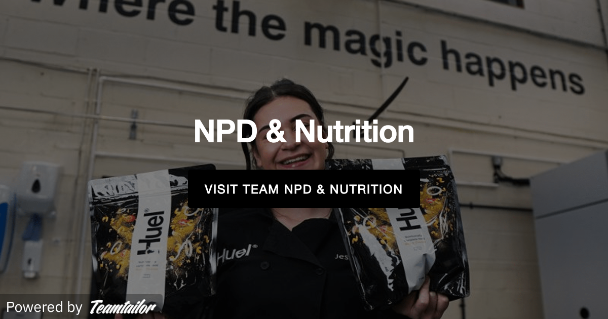 NPD & Nutrition - Huel