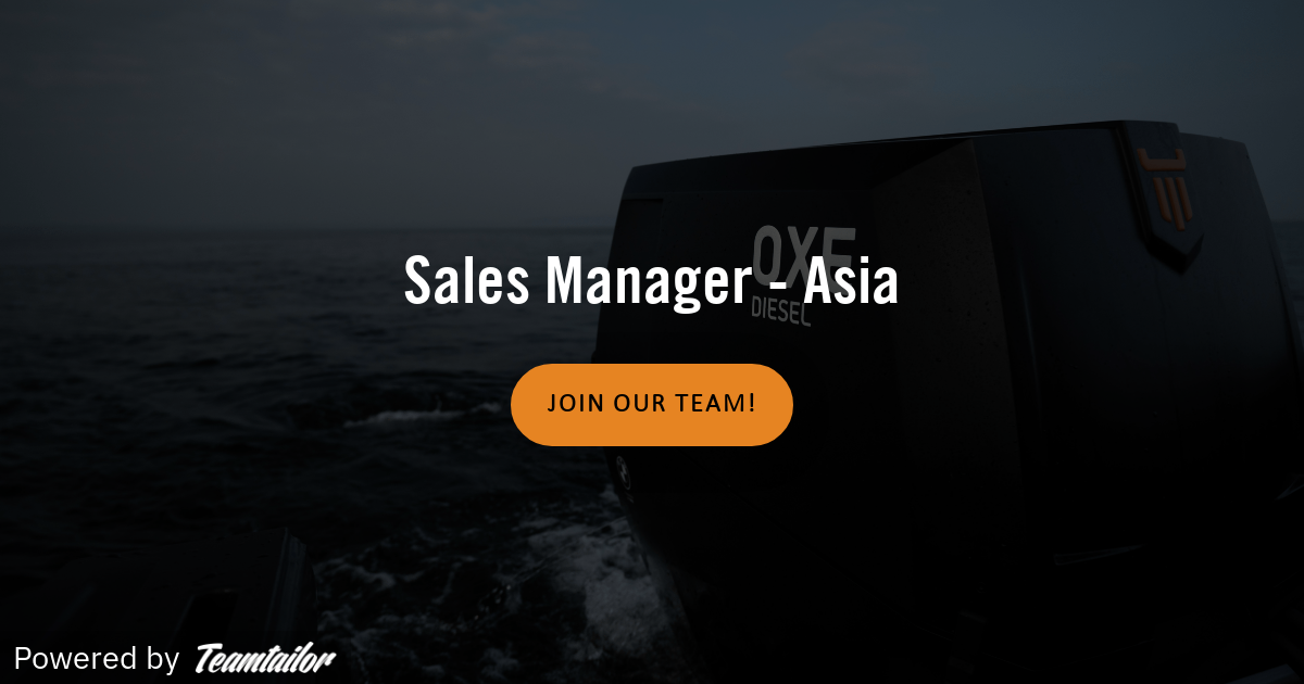 Sales Manager - Asia - OXE Marine