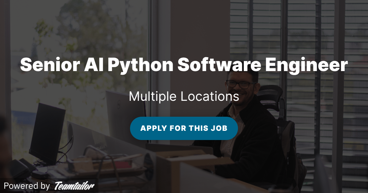 Senior AI Python Software Engineer - Growth Acceleration Partners