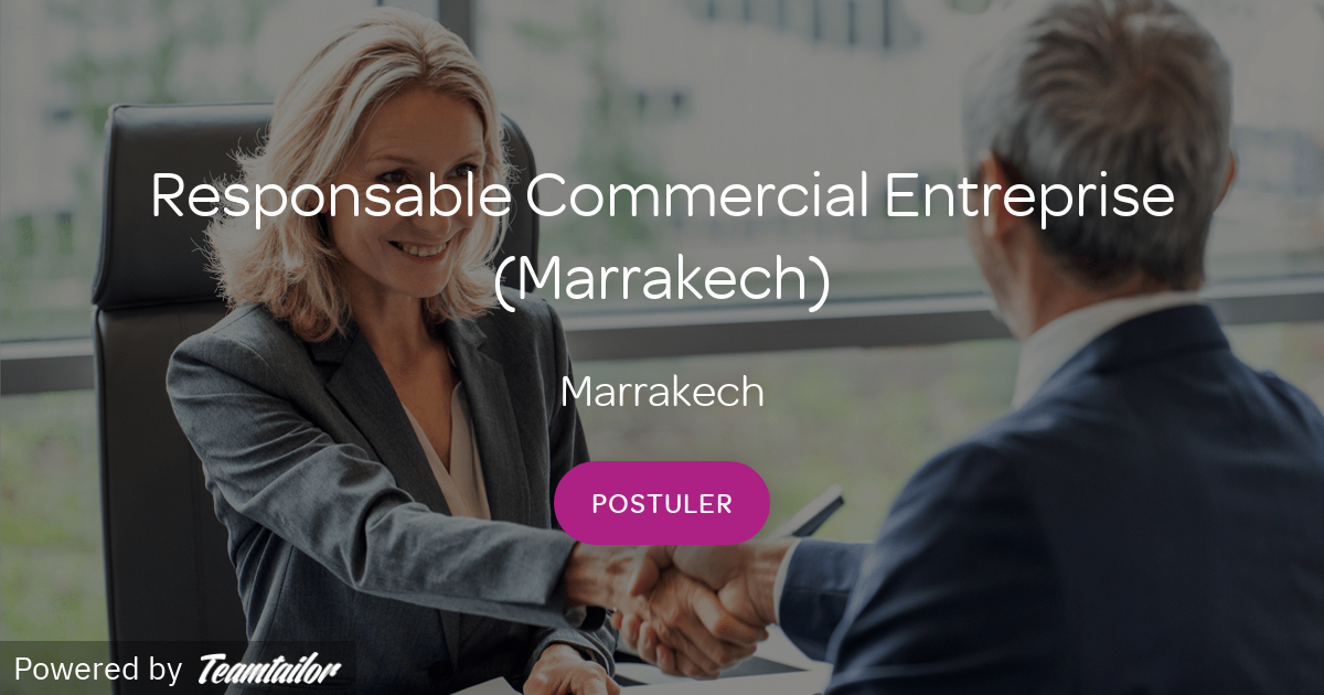 Responsable Commercial Entreprise (Marrakech) - inwi