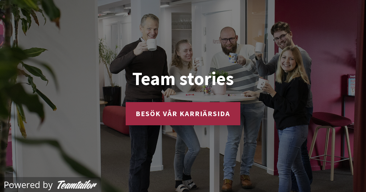 Team stories - Bredband2