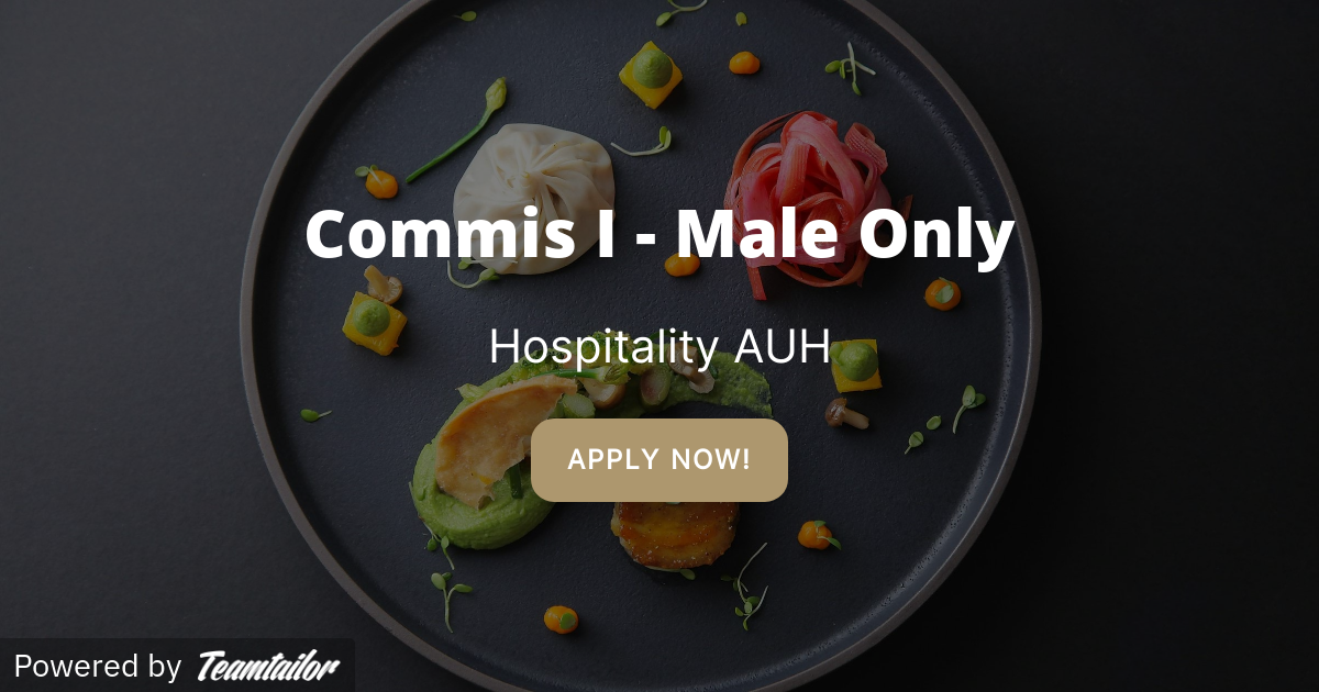Commis I - Male Only - YOSH