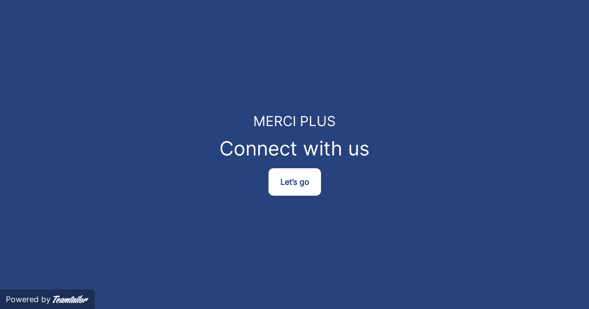 MERCI PLUS – Connect