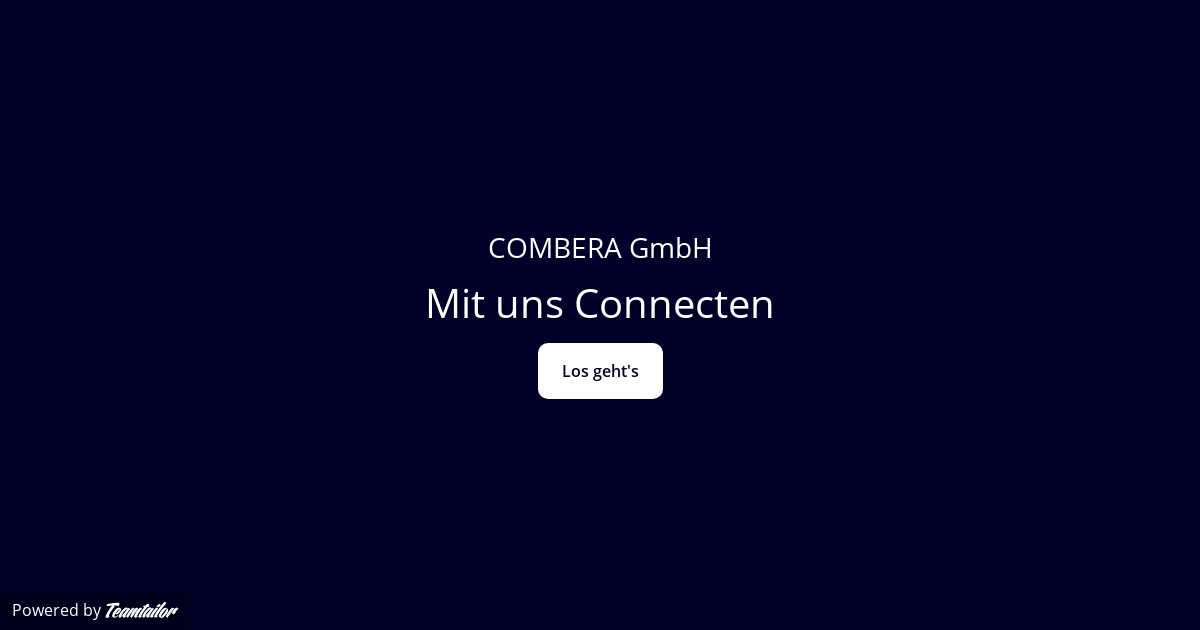 COMBERA GmbH – Connect