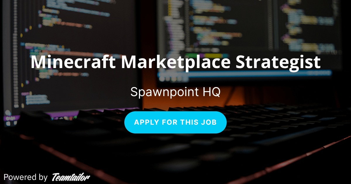 Minecraft Marketplace Strategist - Spawnpoint Media