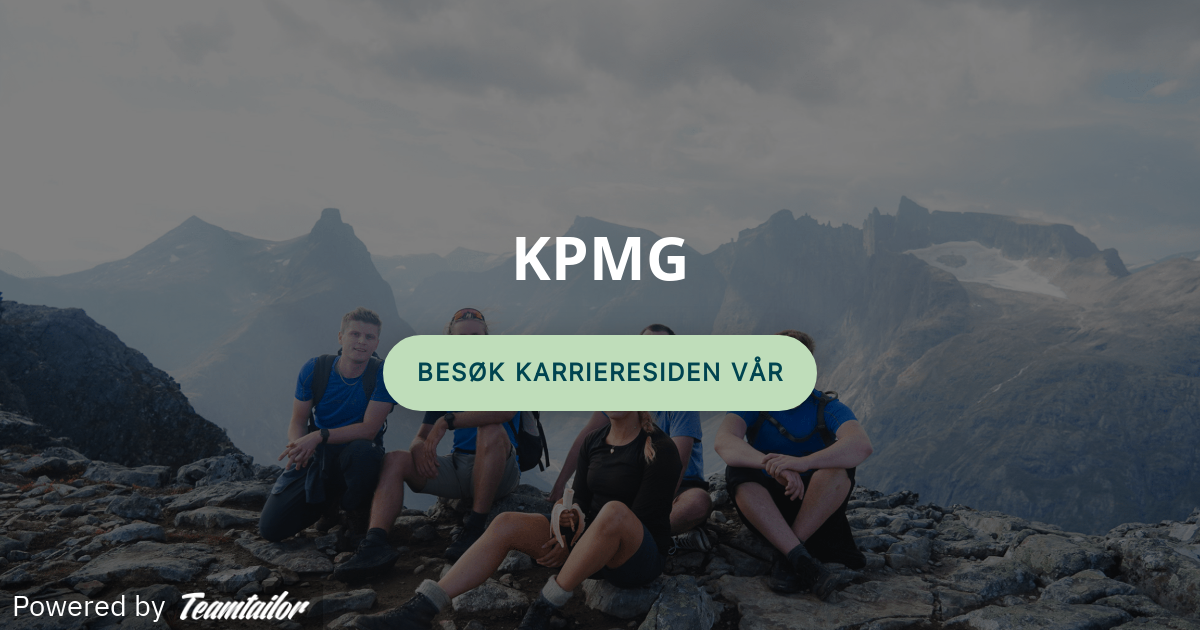 KPMG - Trainee i Molderegionen (TiM)