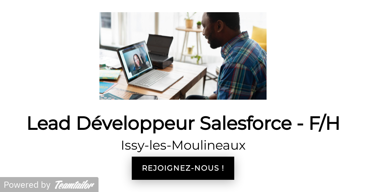 Lead Développeur Salesforce - F/H - Niji