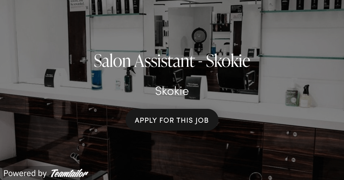 Salon Assistant - Skokie - Tricoci Salon | Spa
