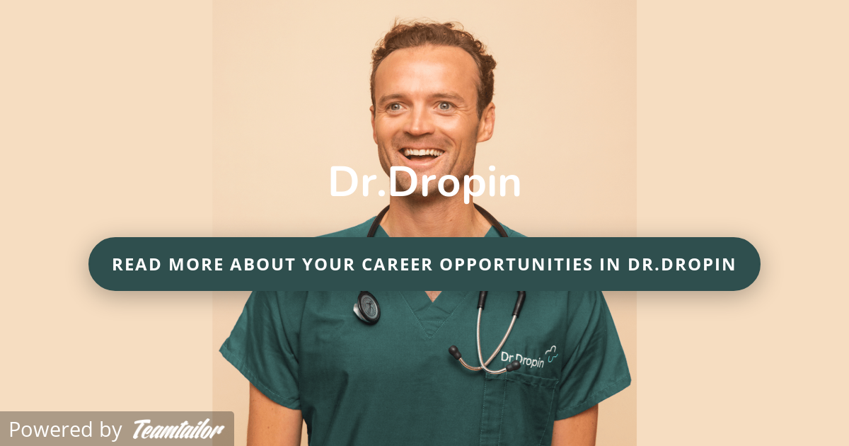 Career opportunities in Dr.Dropin - Dr.Dropin