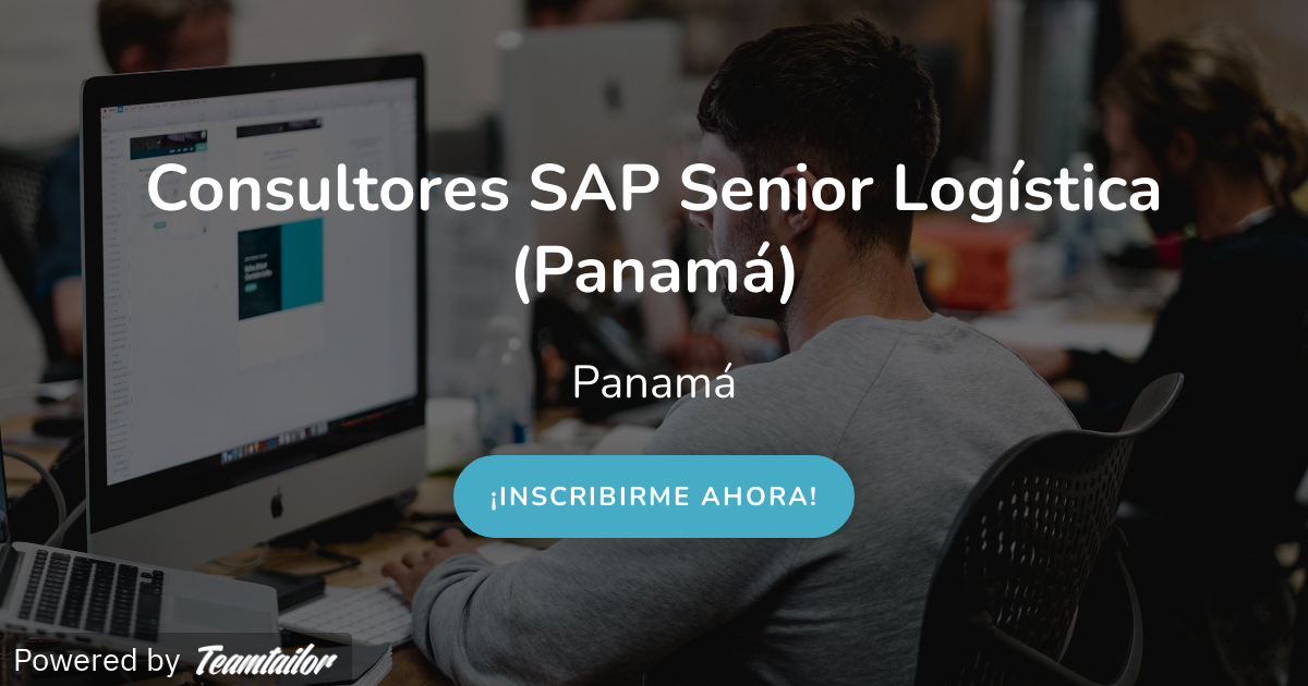 Consultores SAP Senior Logística (Panamá) - Consultia IT