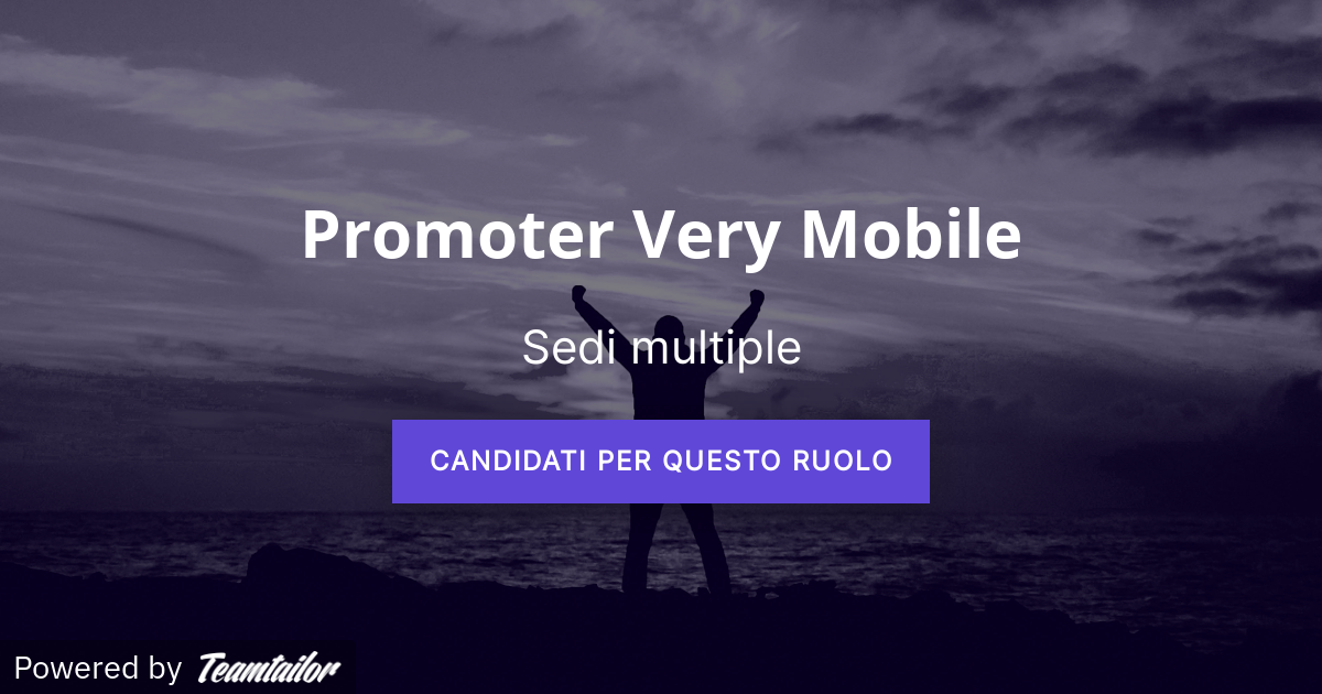 Promoter Very Mobile - Numbers Group Srl