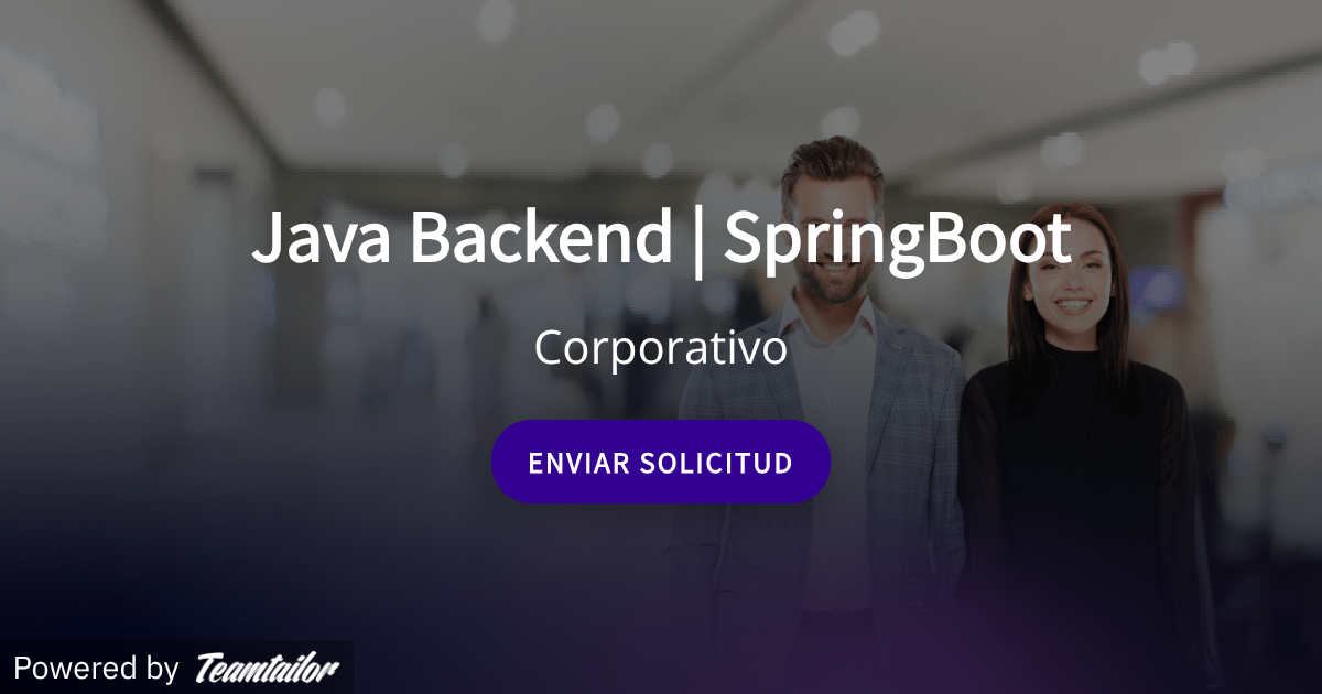 Java Backend | SpringBoot - BanBajío