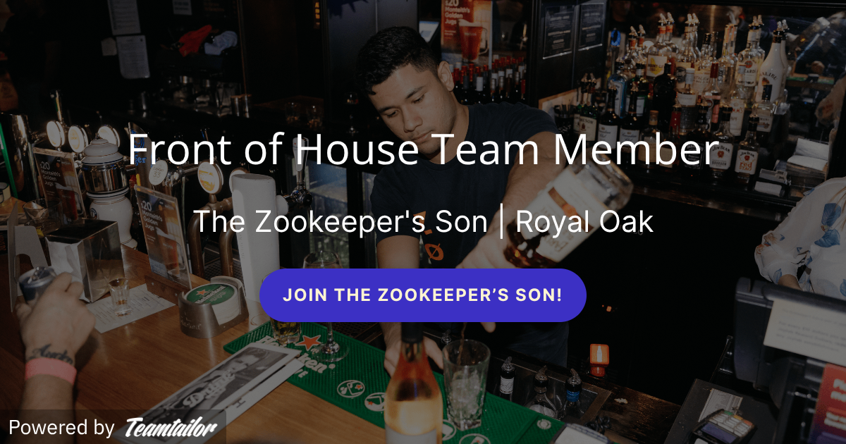 Front of House Team Member - Star Group