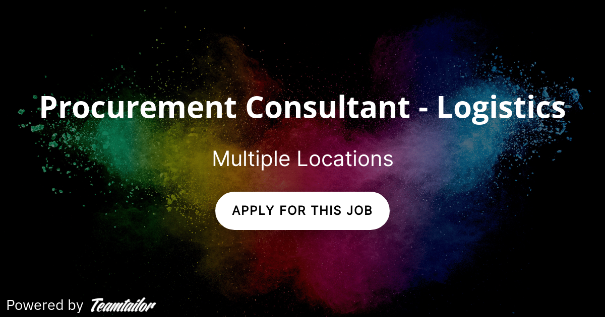 Procurement Consultant - Logistics - Proxima