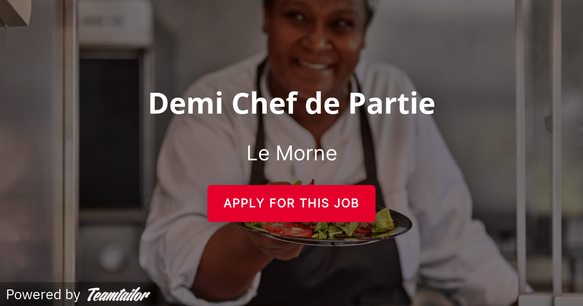 Demi Chef de Partie - RIU Hotels & Resorts Asia Africa