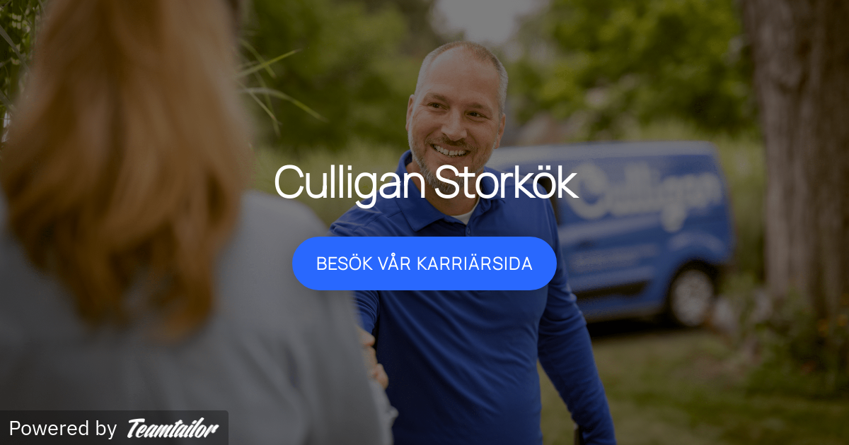 Culligan Storkök - Culligan Nordic Group Sweden