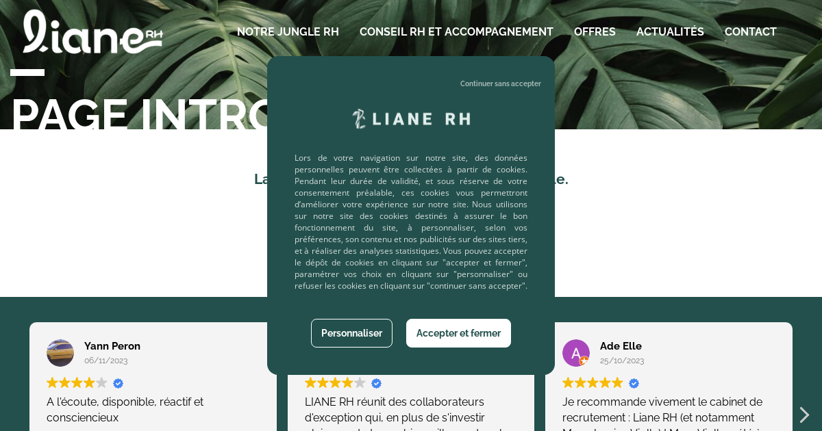 Liane RH – Connect