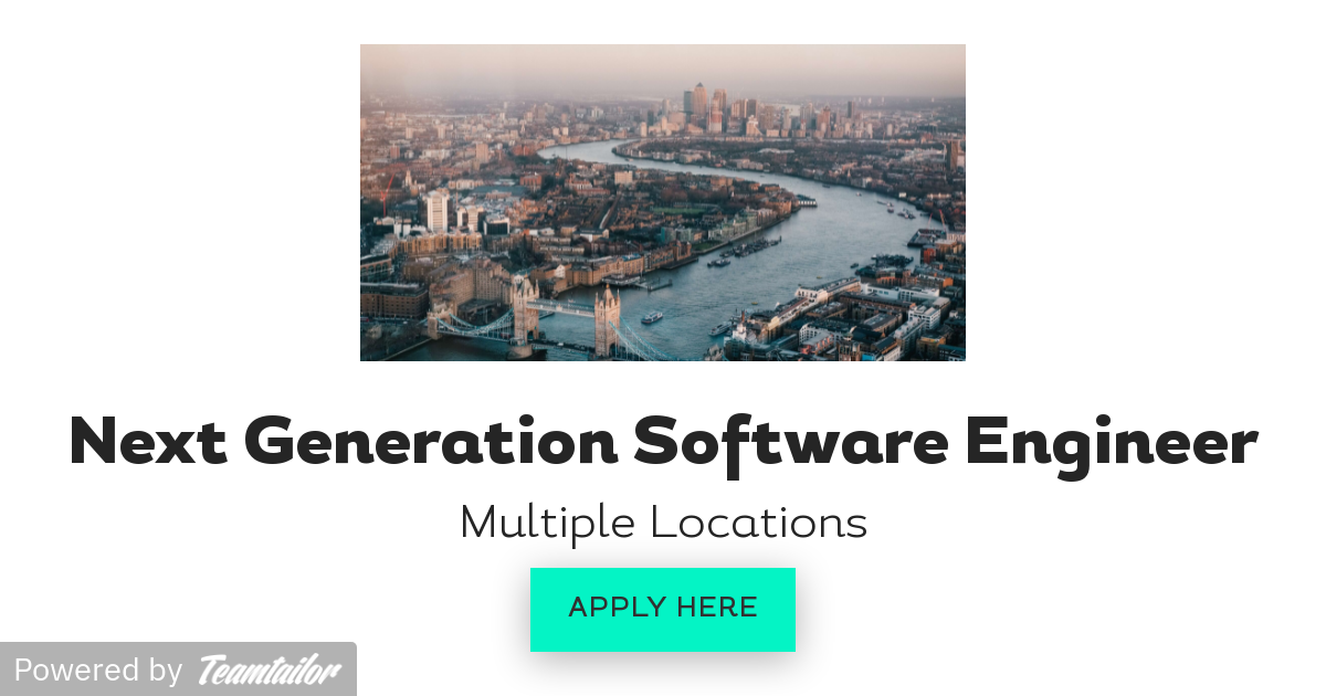 Next Generation Software Engineer - Cloud Bridge Tech Recruitment