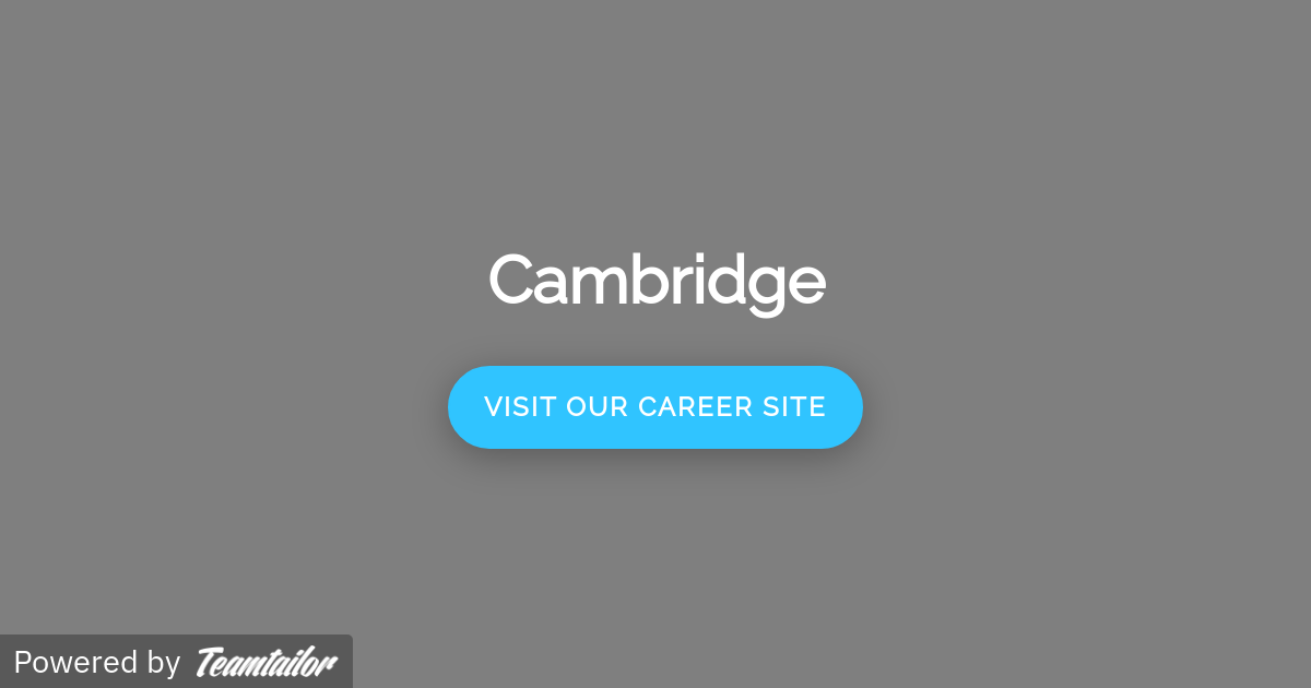 Cambridge, UK - Cambridge Intelligence