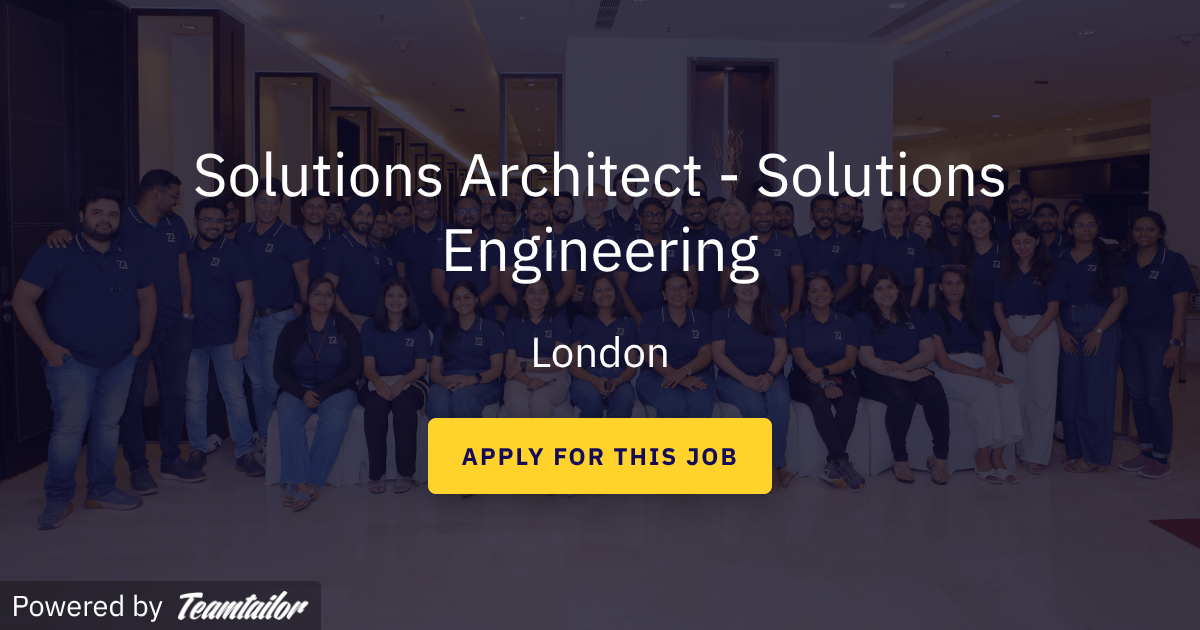 Solutions Architect - Solutions Engineering - 73 Strings