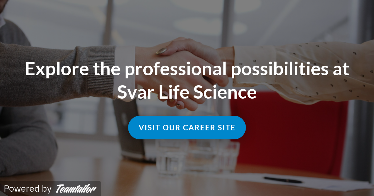Want to work with us - Svar Life Science AB