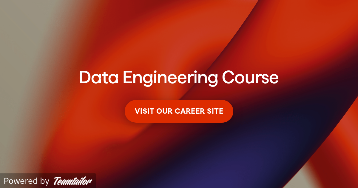 Data Engineering Course - Avenga
