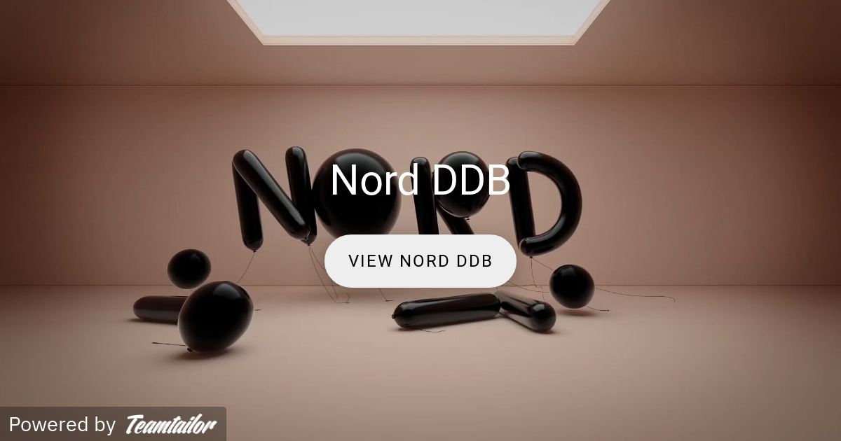 WE ARE NORD DDB - NORD DDB